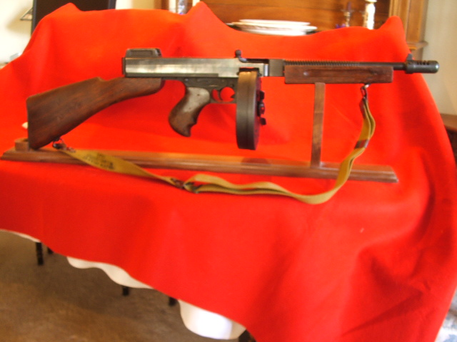 Making A Display/dummy Gun Out Of My M1 Thompson Parts Kit - Thompson ...