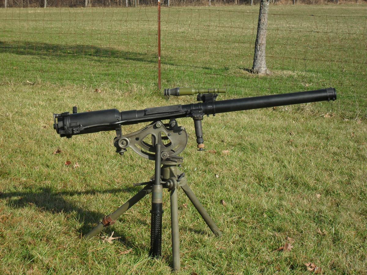 U.S. M-18A1 57mm Recoilless Rifle - Military Flamethrower, Rocket ...