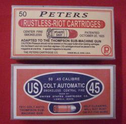 ammo box labels - Thompson Submachine Gun Message Board ...