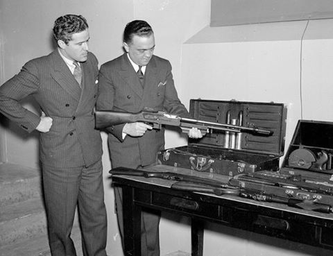 Hoover with Colt Monitor & Thompson - Thompson Submachine Gun Message ...