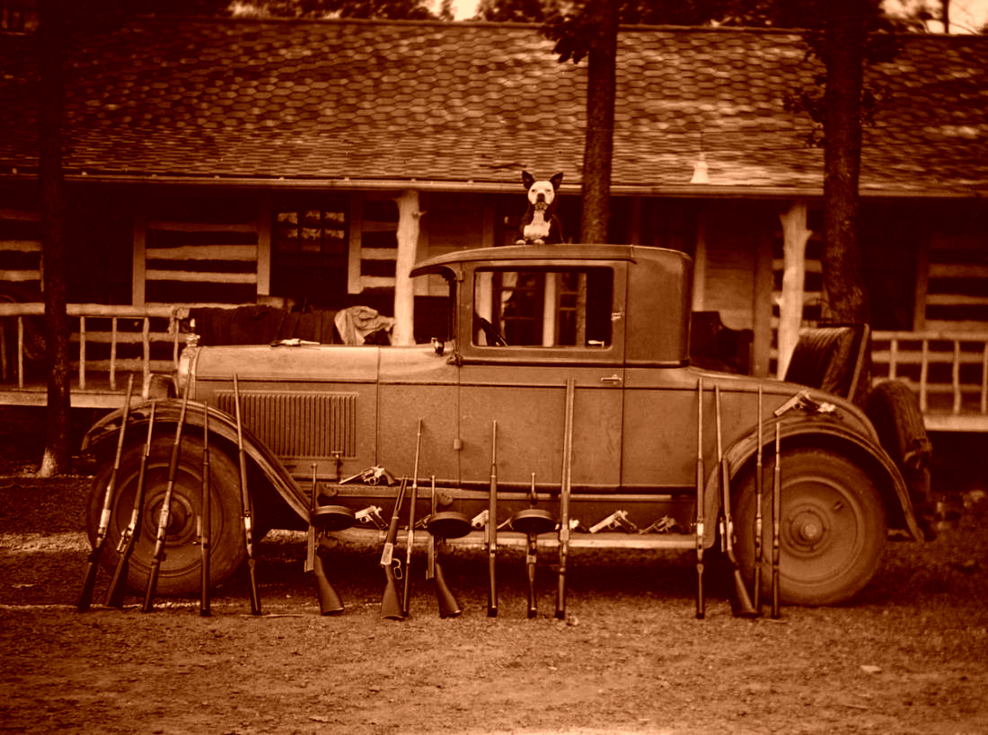 Charlie Birger Gang With 3 C Drum Thompsons Photograph 1927 - Thompson ...