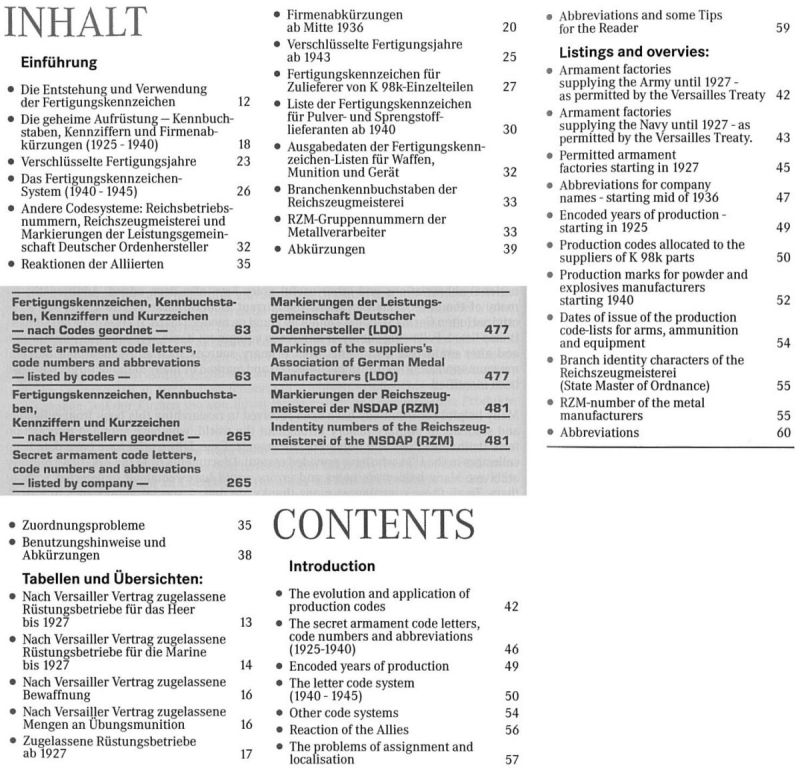 New Print: German Secret Armament Codes Until 1945 Available Again ...