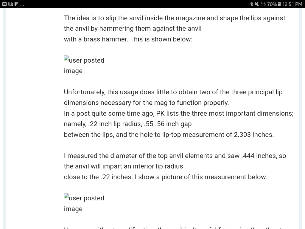 Thompson Magazine Specs - Thompson Submachine Gun Message Board ...