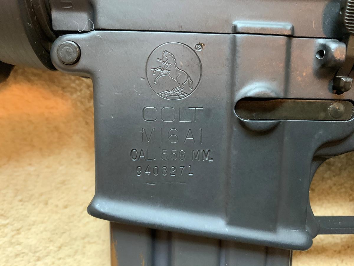 Help Me Identify this Colt M16A1 - Class III Forum - MachineGunBoards ...
