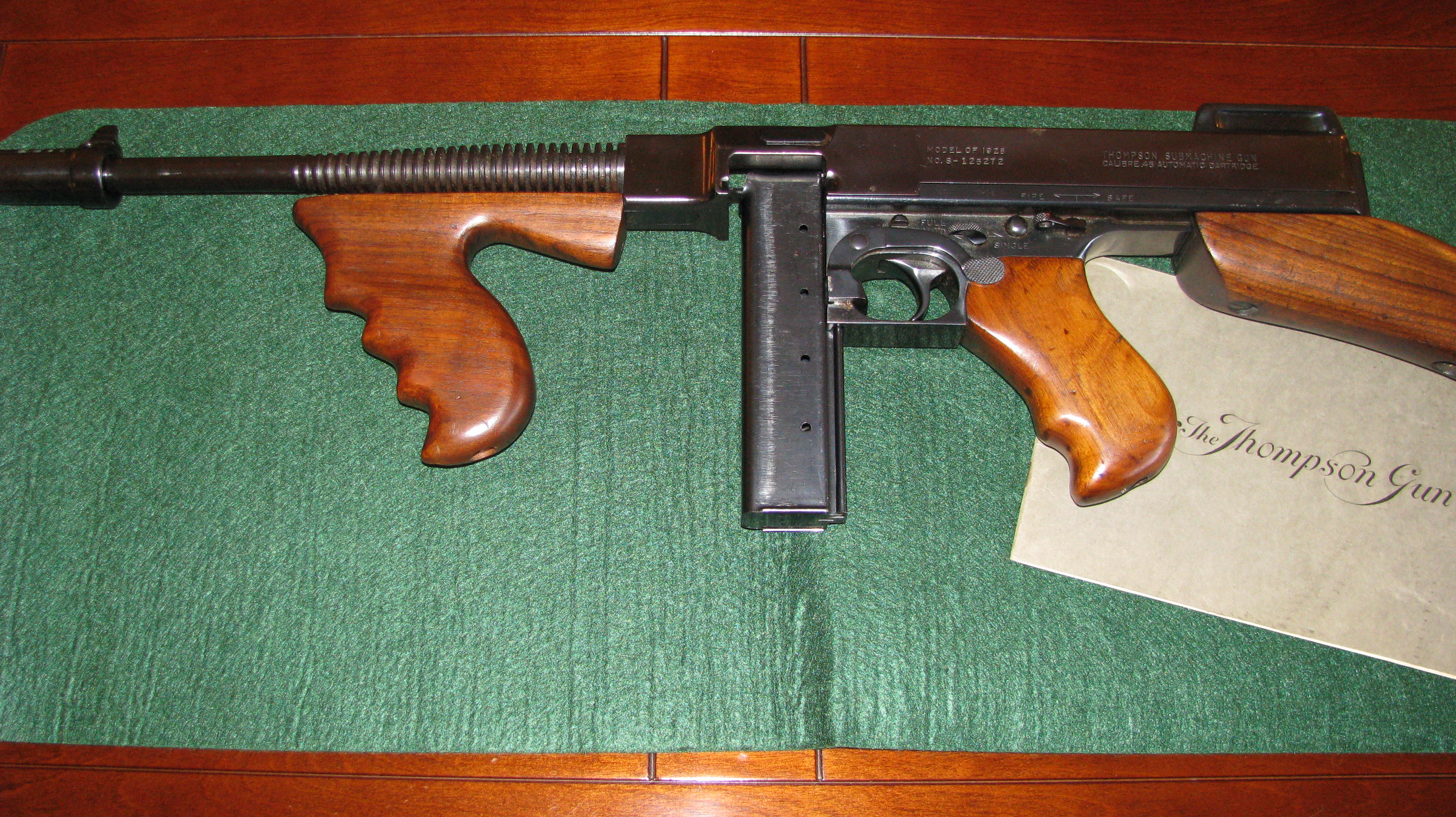 Two New Additions To My Collection - Thompson Submachine Gun Message ...