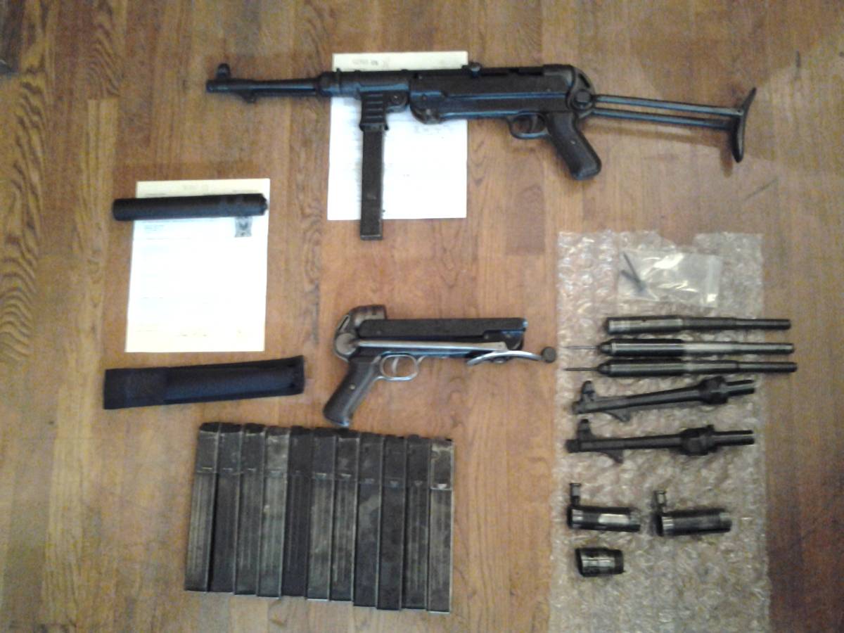 New Mp-40 Tube Gun & Parts - The MP38-40 - 43/44 Message Board ...