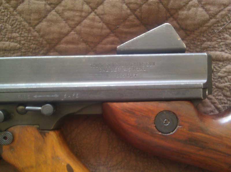 M1A1 Markings And Serial Numbers - Thompson Submachine Gun Message ...