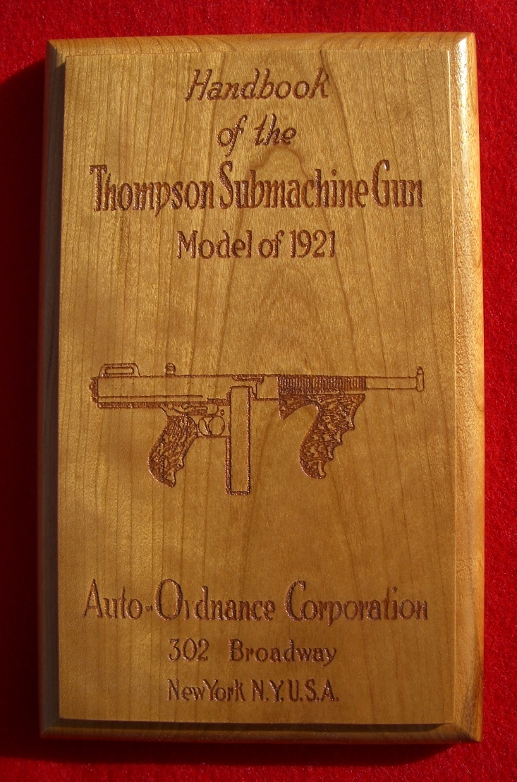 A Thompson Plaque - Thompson Submachine Gun Message Board ...