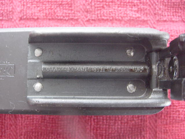 M1928A1 Lyman Rear Sight Installation - Thompson Submachine Gun Message ...