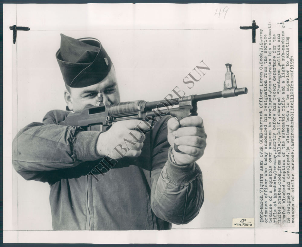 Mystery Submachine Gun...What Is It? (Cook Submachine Gun) - What Is It ...