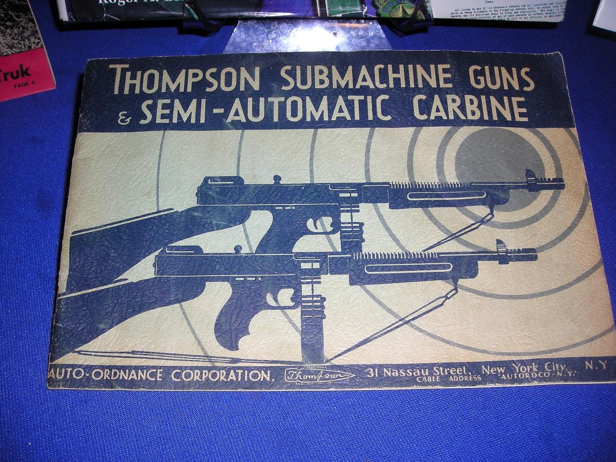 W.T.S. 4 Thompson Paper Package - Thompson Submachine Gun Message Board ...