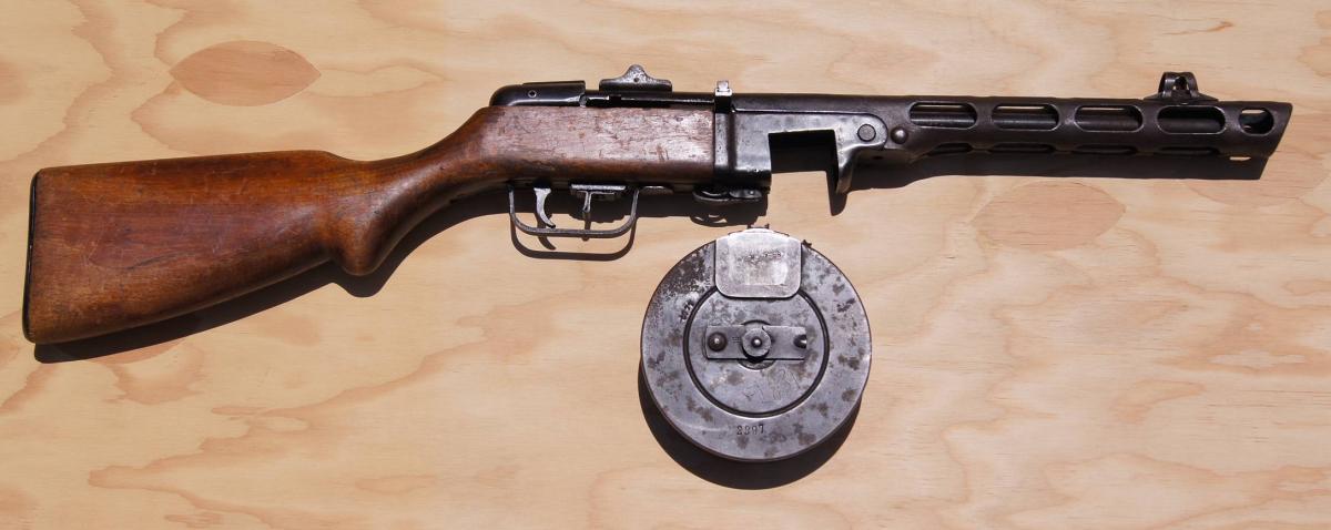 This one puts thr "relic" in curio & relic - Russian Submachine Gun ...