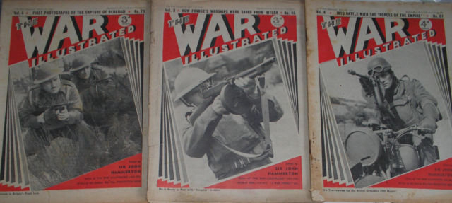 Norton Motorcycle With Mounted Thompson 1928A1 And Bren - Thompson ...