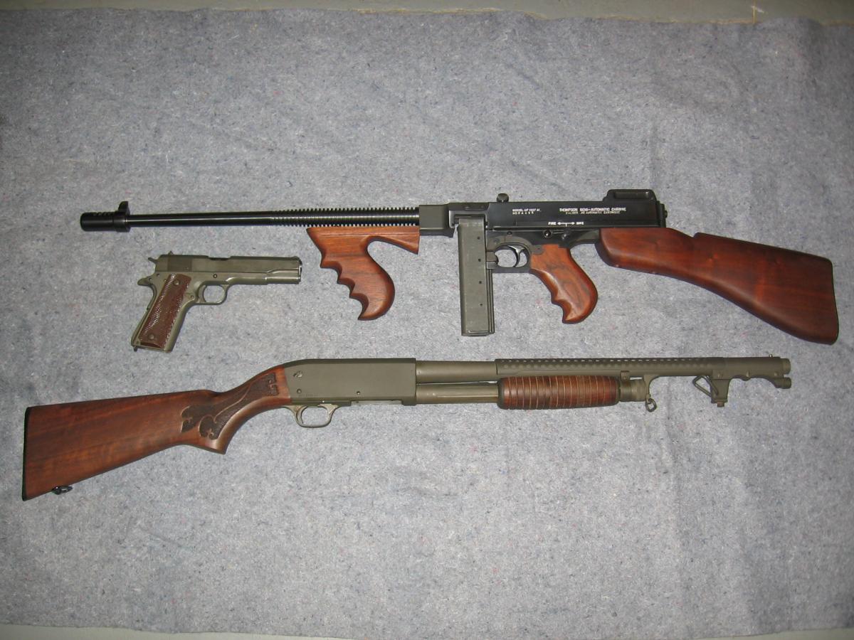 Slightly Off Topic Zootshooting Guns - Gangsters, Outlaws & Lawmen of ...