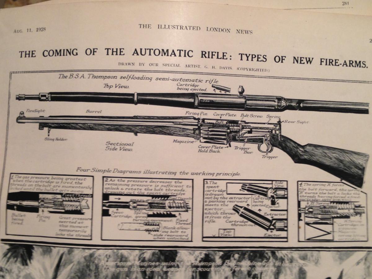 BSA THOMPSON SEMI AUTO? - Thompson Submachine Gun Message Board ...