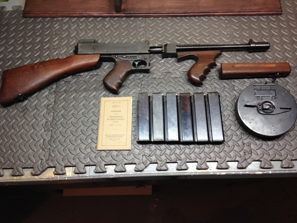 Photoshoot of my Tommy (Update with my finished stand) - Thompson ...