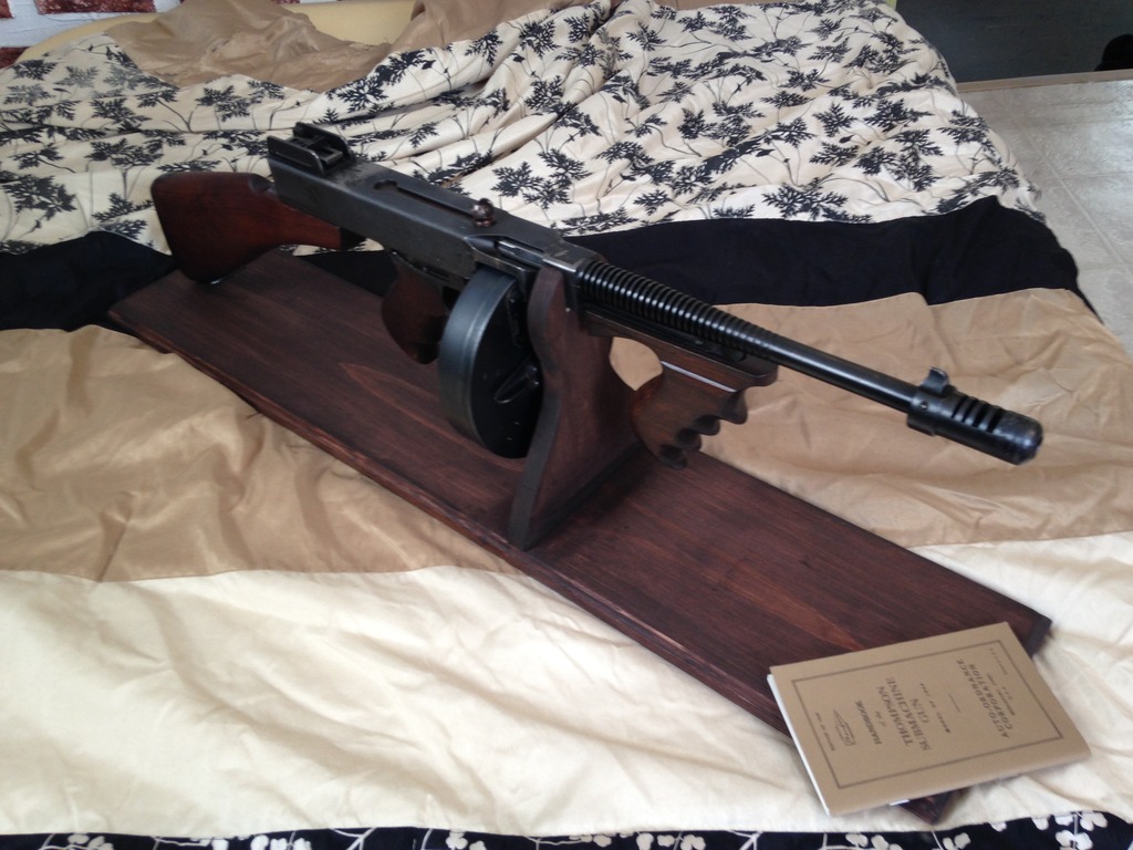 Photoshoot of my Tommy (Update with my finished stand) - Thompson ...