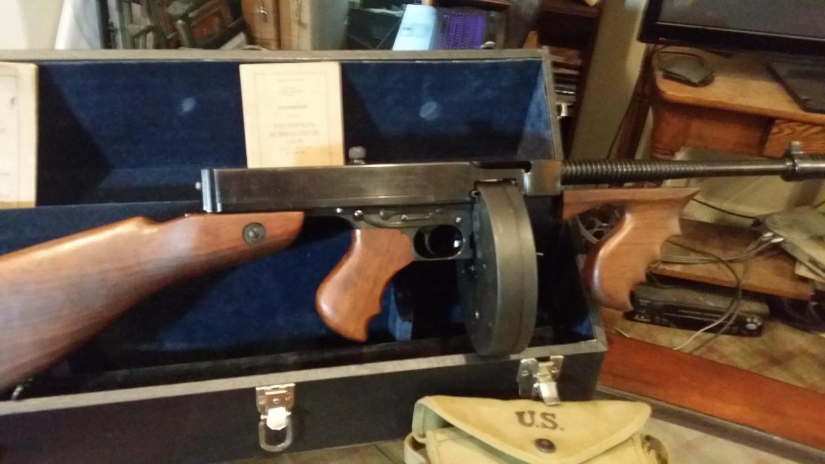 Reactivating Dewat ? Reblued or original park. ? - Thompson Submachine ...