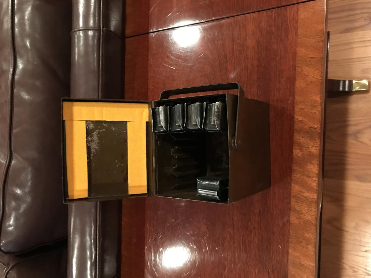 British Thompson Metal Mag Box - Thompson Submachine Gun Message Board ...