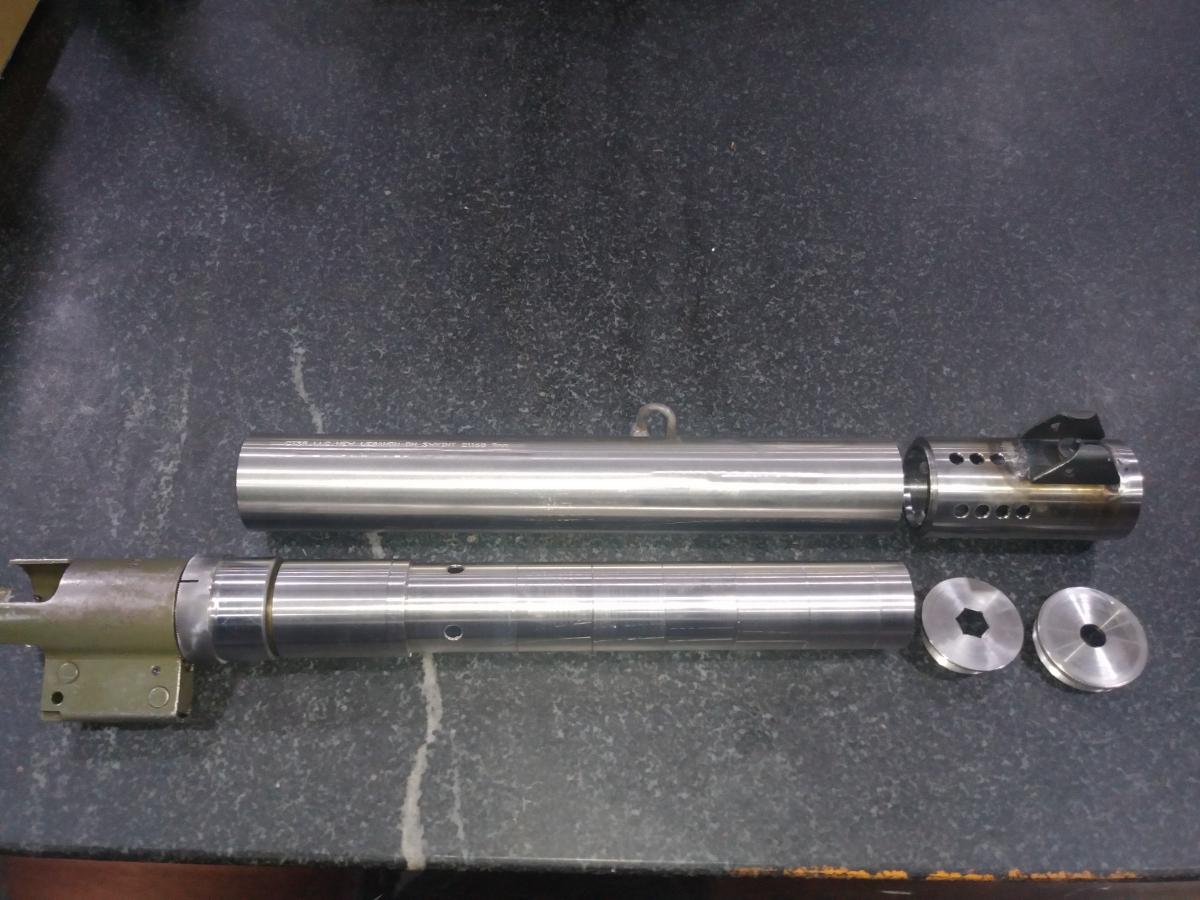 Swedish K Custom Integral Suppressor - Swedish and Finnish Submachine ...