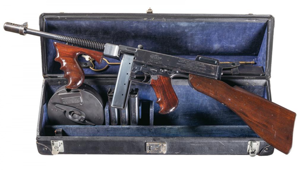 Swetnam Case Lock and Key Identification - Thompson Submachine Gun ...