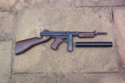 Thompson M1A1 With Suppressor - Thompson Submachine Gun Message Board ...