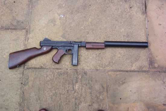 Thompson M1A1 With Suppressor - Thompson Submachine Gun Message Board ...