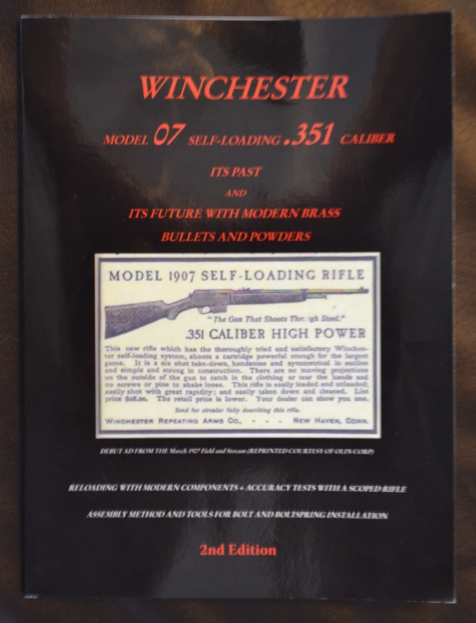 Book Review: Win. Model 07 Self-Loading .351 Cal., by Leonard Speckin ...
