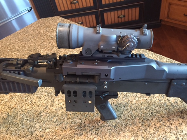 My new M-60 with the upgraded scope and barrel - The M60 General ...