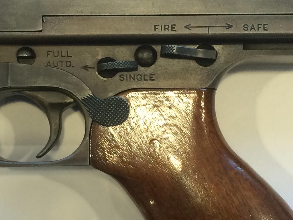 1928 Thompson with British Markings - Thompson Submachine Gun Message ...