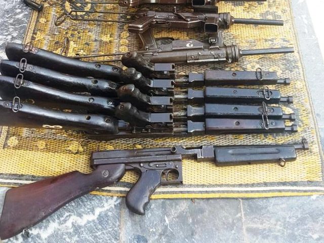Afghanistan: Tommys, Greasers & Commie - Thompson Submachine Gun ...