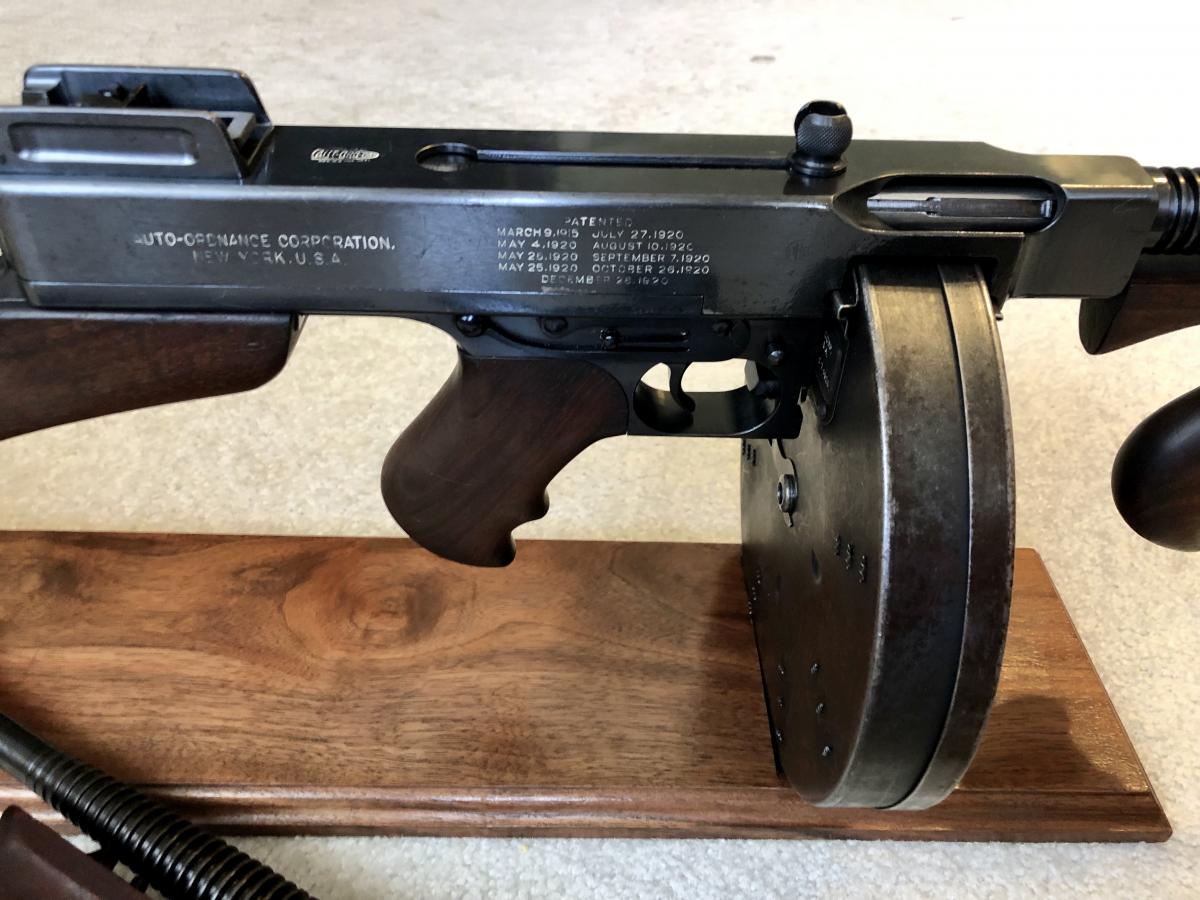 My Colt Thompson and my dad's Colt Thompson - Thompson Submachine Gun ...