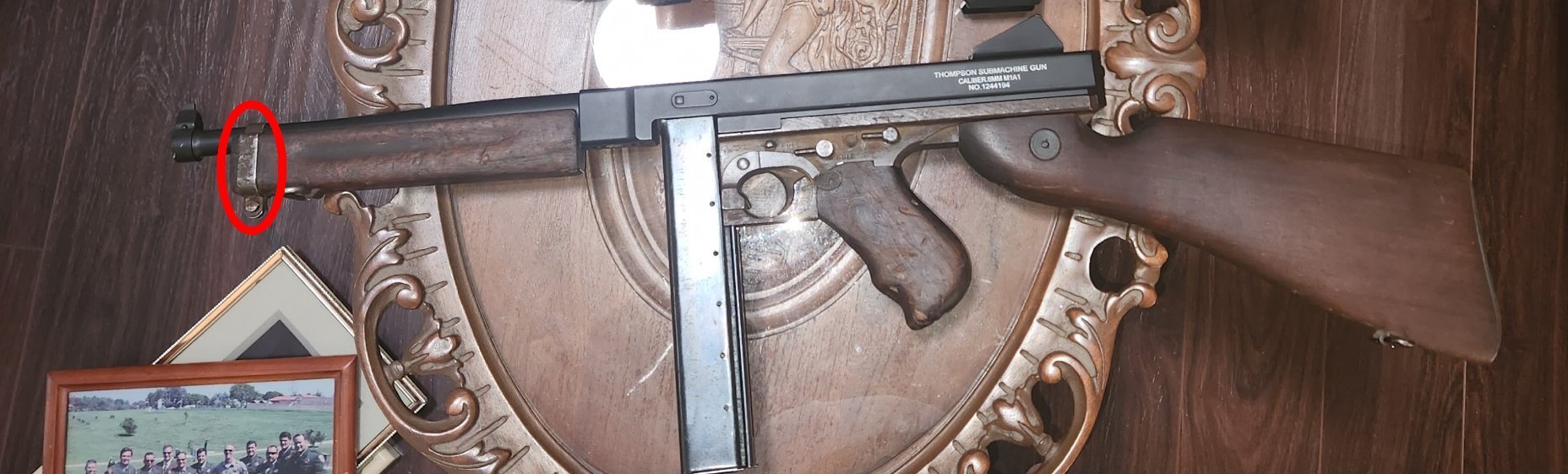 Band Around Foregrip Assembly - Thompson Submachine Gun Message Board ...