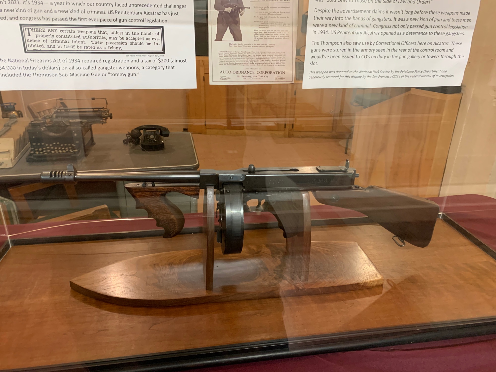 Alcatraz Colt Navy TSMG That Killed Fred "Doc" Barker? - Thompson ...