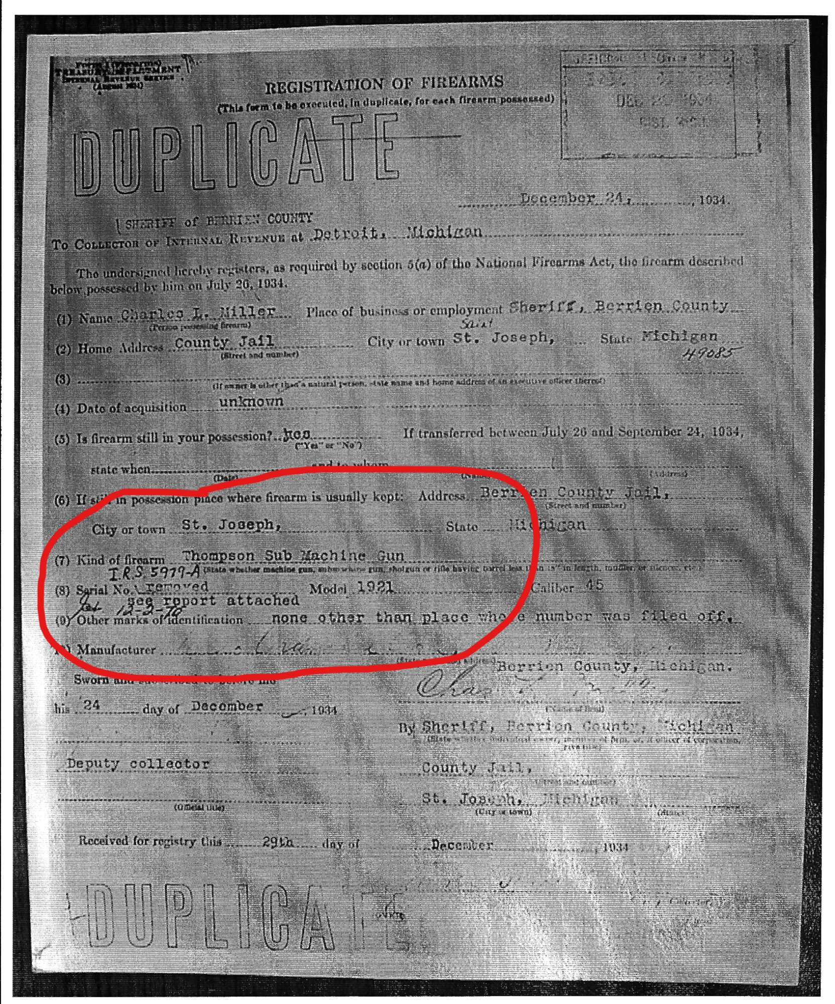 Someone got a bargain - Thompson Submachine Gun Message Board ...