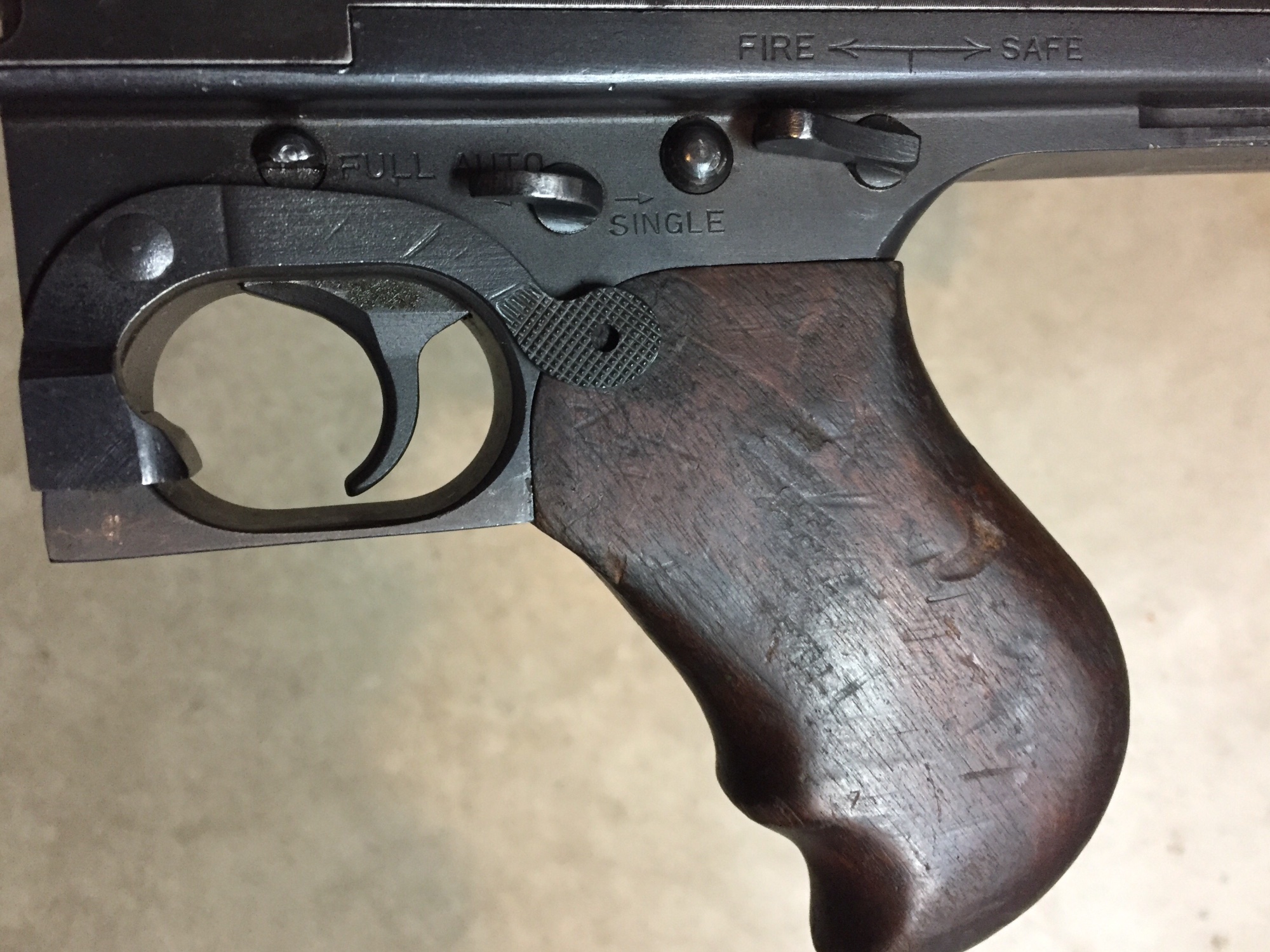 History of my personal Thompson 1928A1 - serial number lookup ...