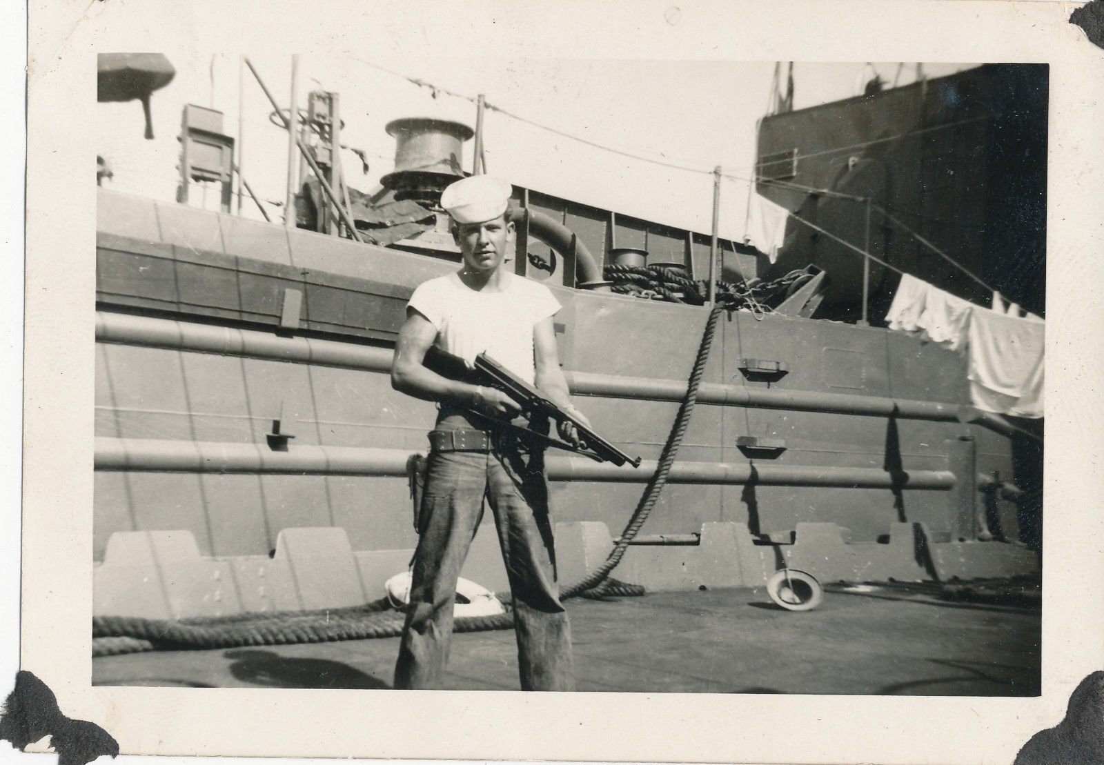 US Navy with Thompsons - Thompson Submachine Gun Message Board ...