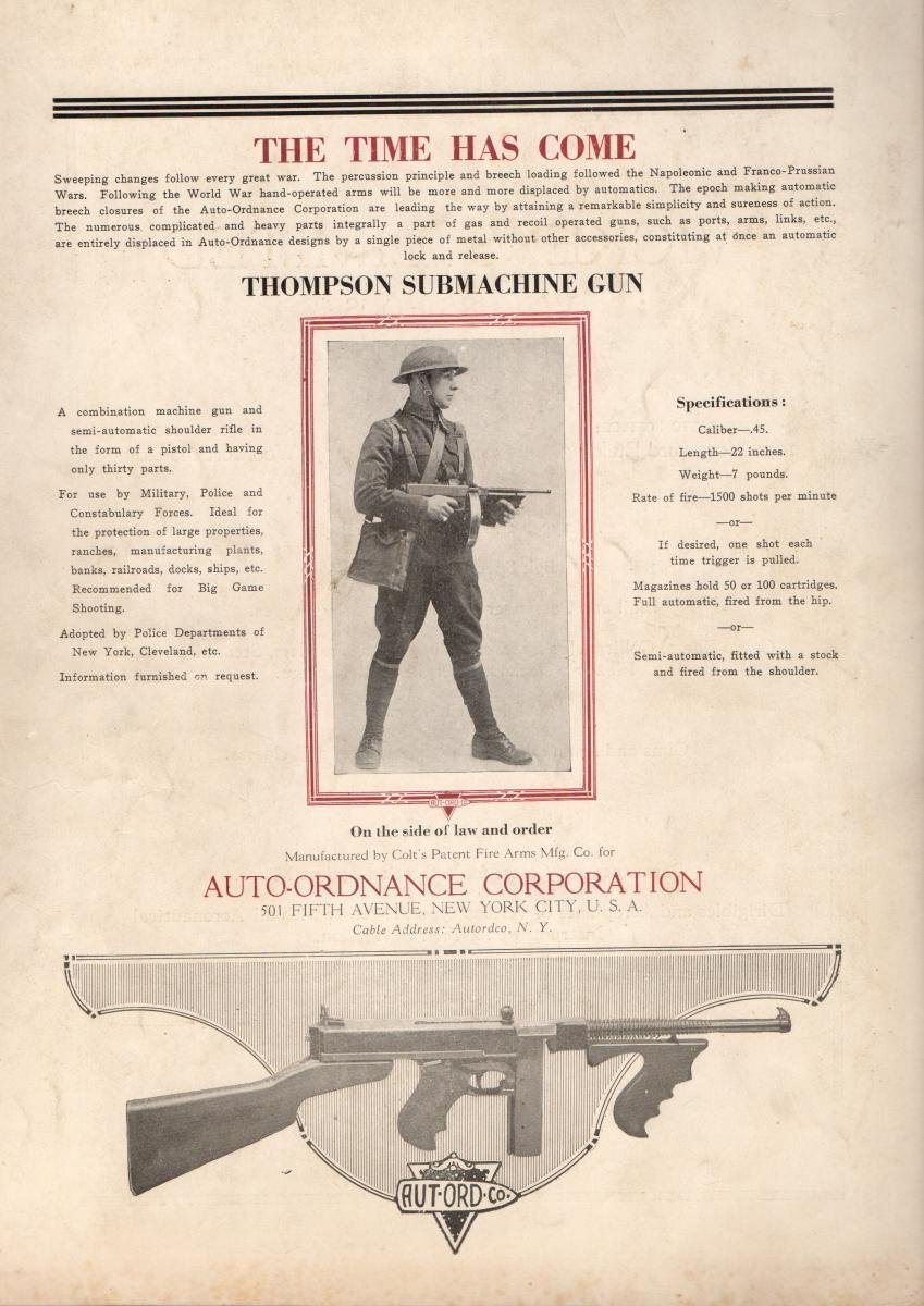 John T Thompson’s autograph - Thompson Submachine Gun Message Board ...