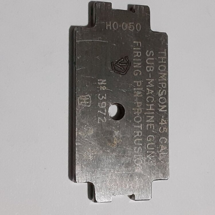Thompson firing pin protrusion gauge - Thompson Submachine Gun Message ...