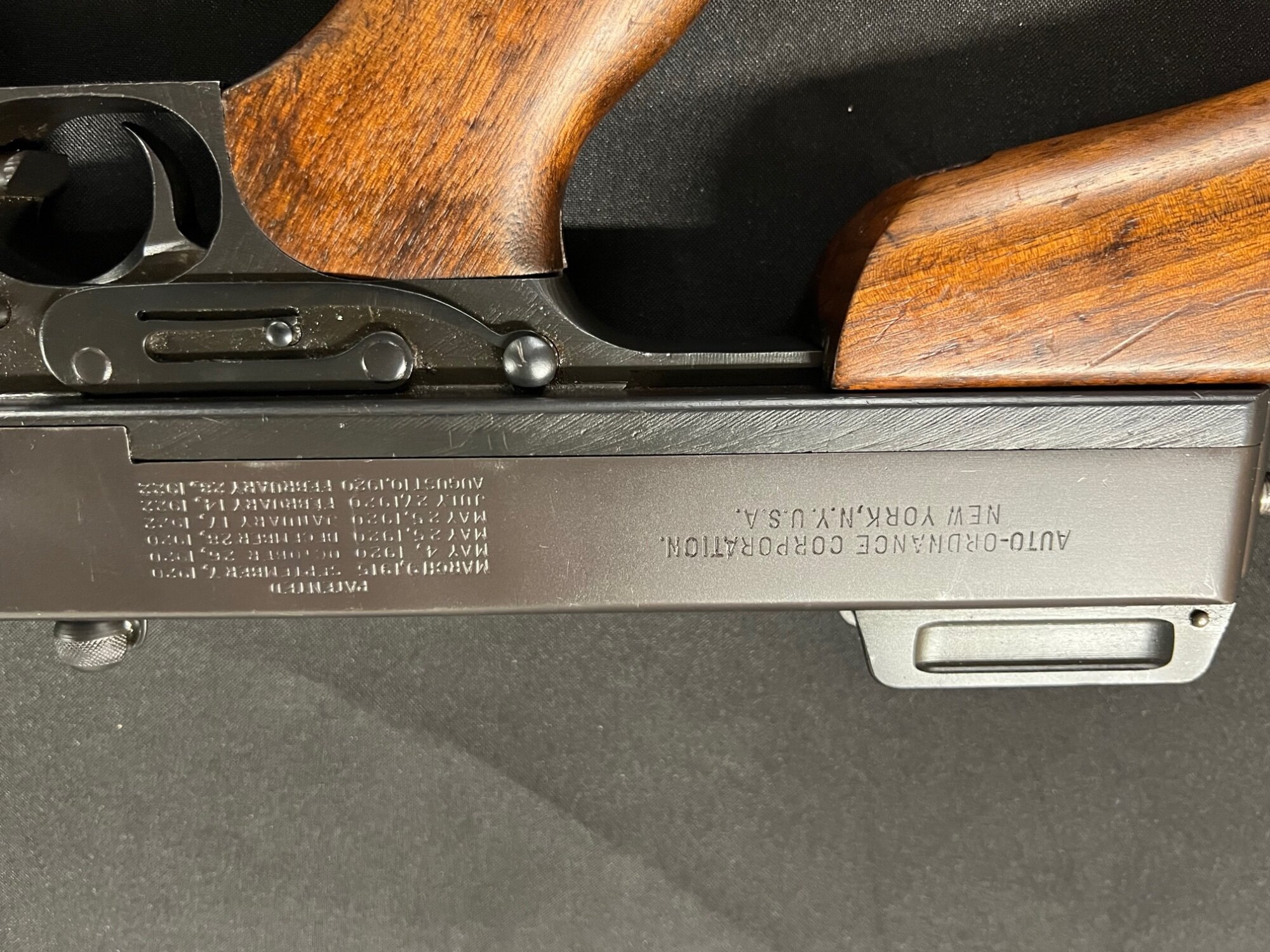 Identification of Savage Thompson - Thompson Submachine Gun Message ...
