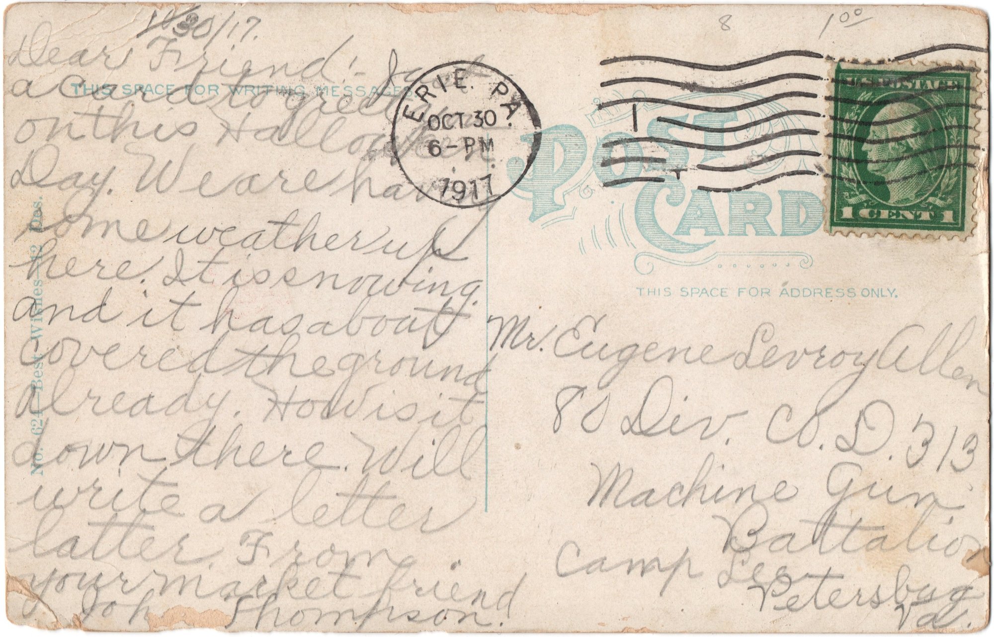 John T Thompson’s autograph - Thompson Submachine Gun Message Board ...