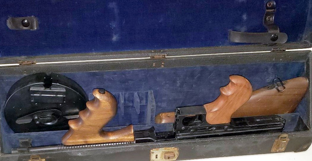 FBI Original Thompson Hard Case with Replica 21A TSMG - Thompson ...