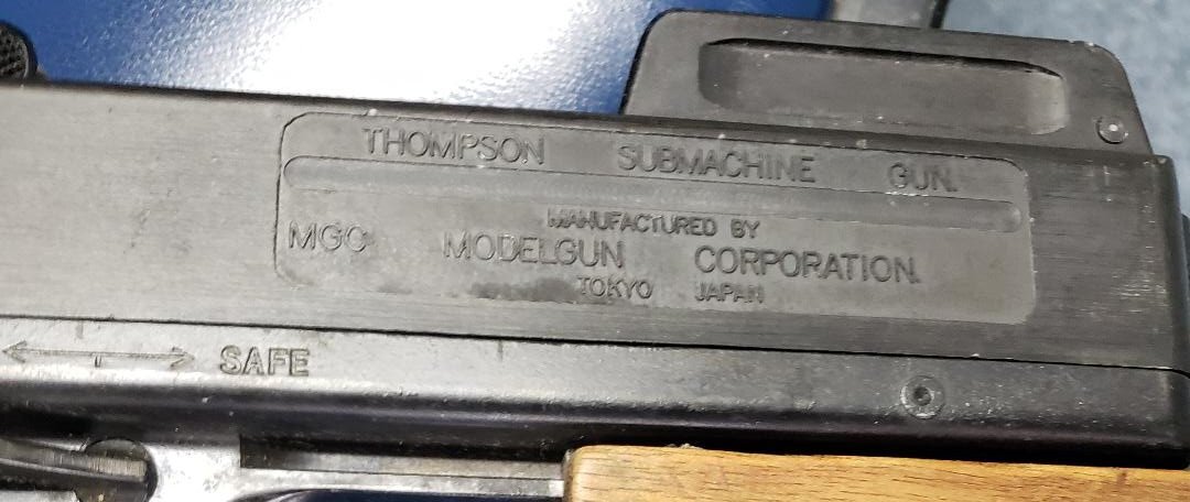 FBI Original Thompson Hard Case with Replica 21A TSMG - Thompson ...