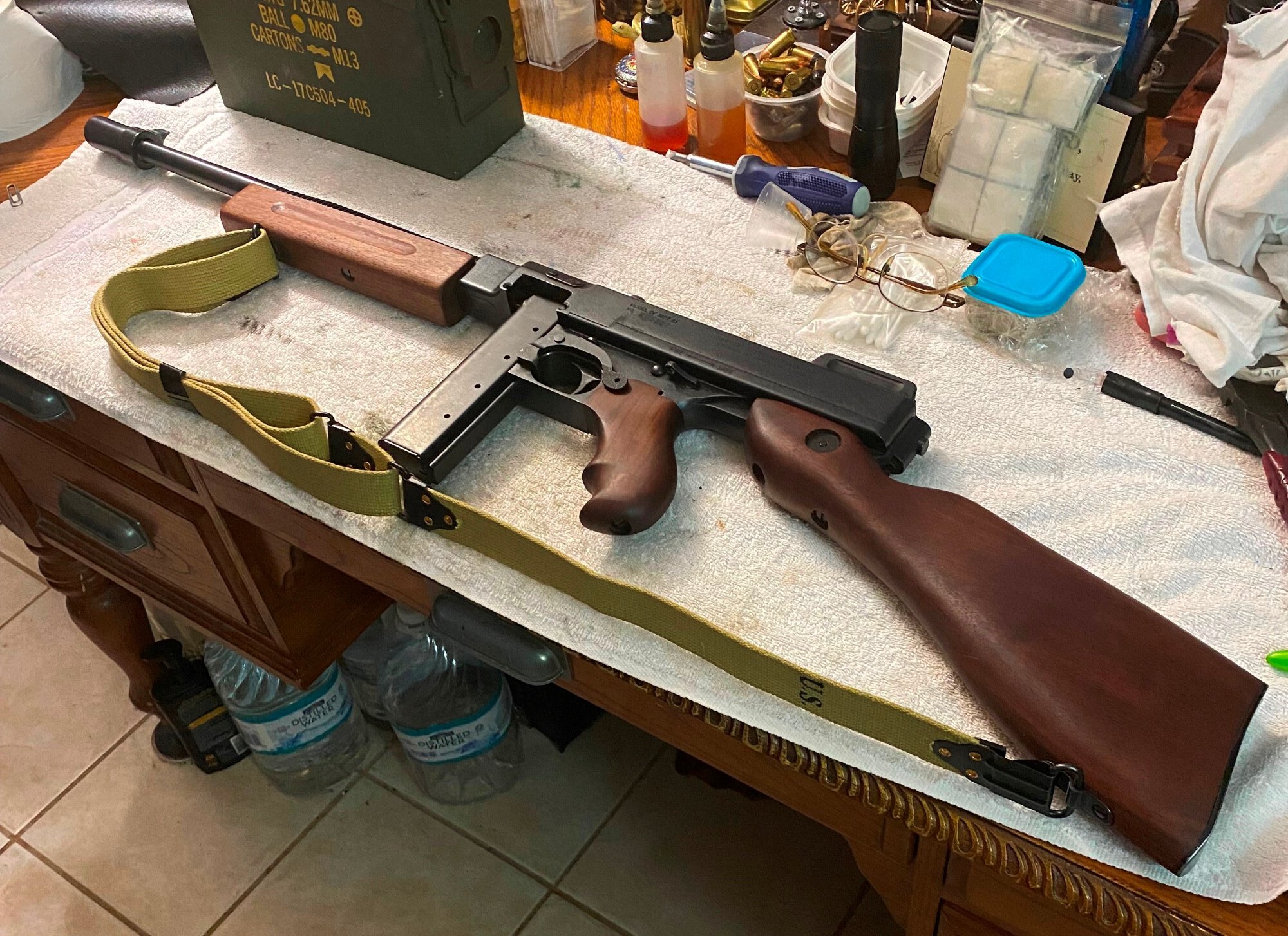 New to forum - Just received a Thompson 1927A1 - Thompson Semi-Auto ...