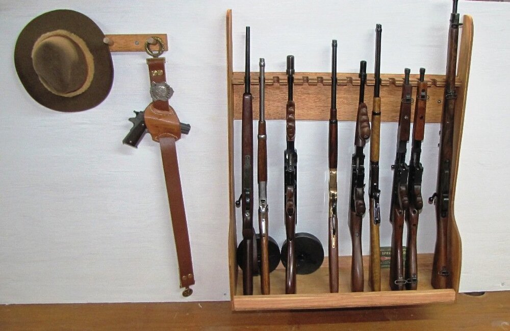 Rural Sheriff office Gun Rack - Thompson Submachine Gun Message Board ...