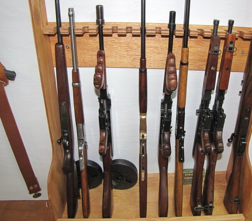 Rural Sheriff office Gun Rack - Thompson Submachine Gun Message Board ...