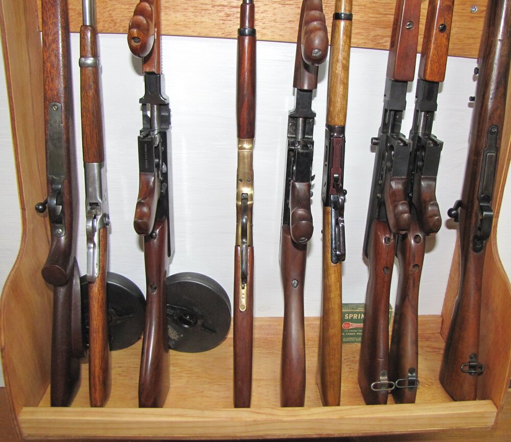 Rural Sheriff office Gun Rack - Thompson Submachine Gun Message Board ...