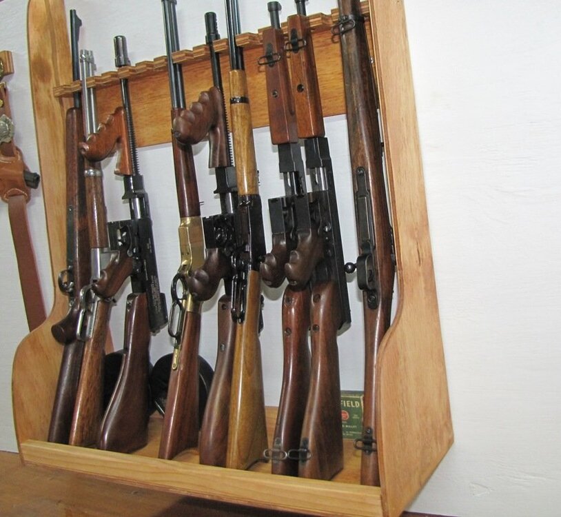 Rural Sheriff office Gun Rack - Thompson Submachine Gun Message Board ...
