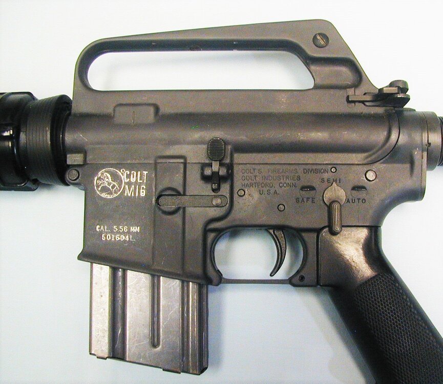 Who Knows Early Colt M16's? - What Is It? - Ask the Firearm Experts ...