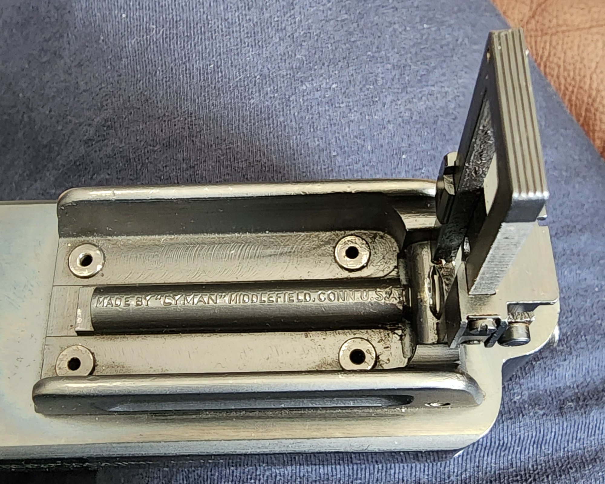 Lyman rear sight question - Thompson Submachine Gun Message Board ...